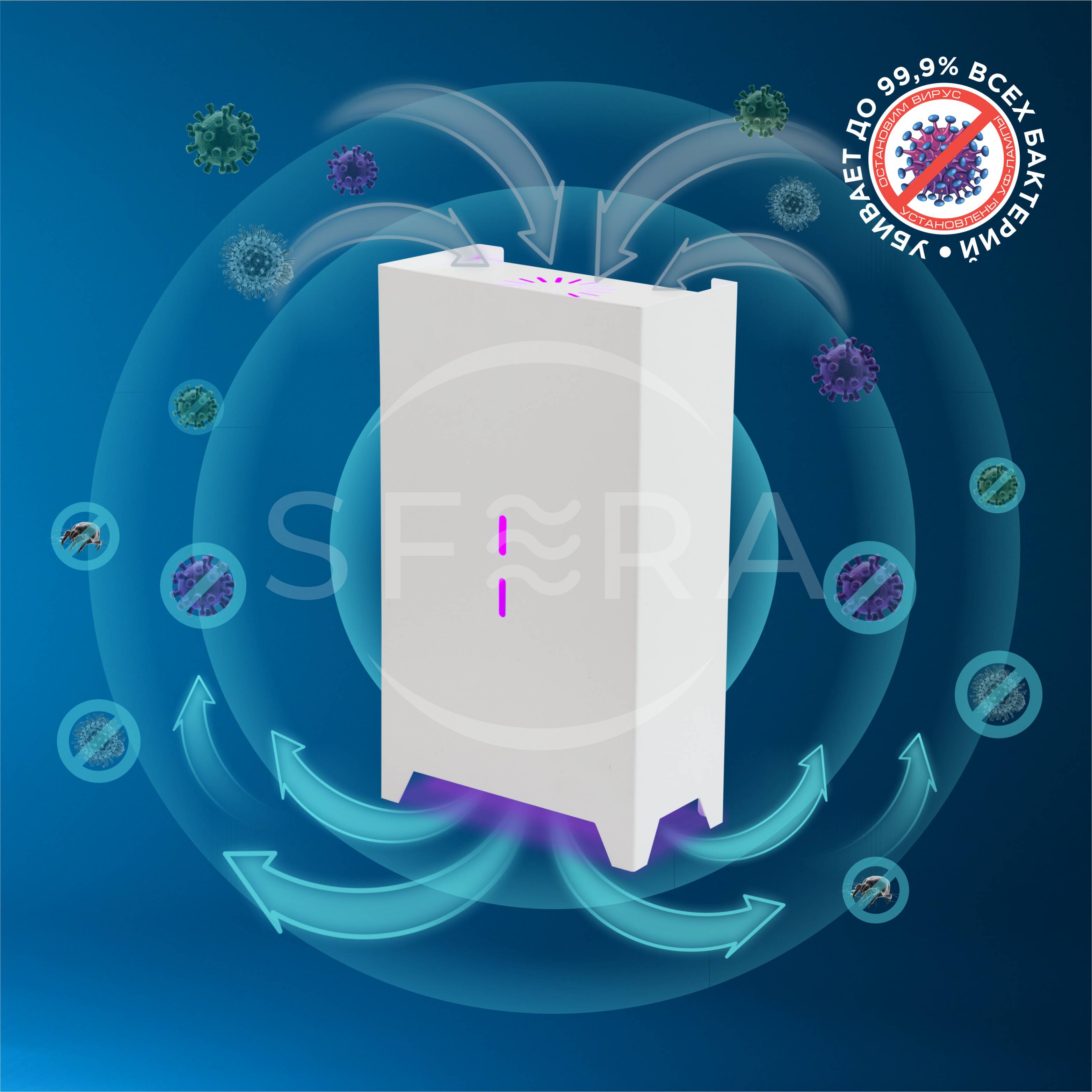 ПРОИЗВОДИТЕЛЬ БАКТЕРИЦИДНЫХ РЕЦИРКУЛЯТОРОВ